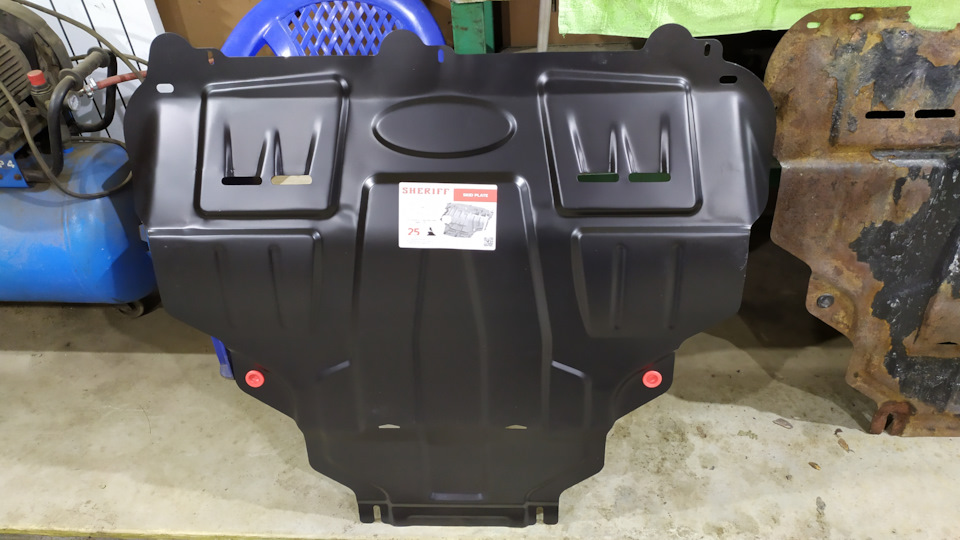 Защита картера "Форд-Куга" 1G 2,5T-AT-AWD. — Ford Kuga (1G), 2,5 л ...