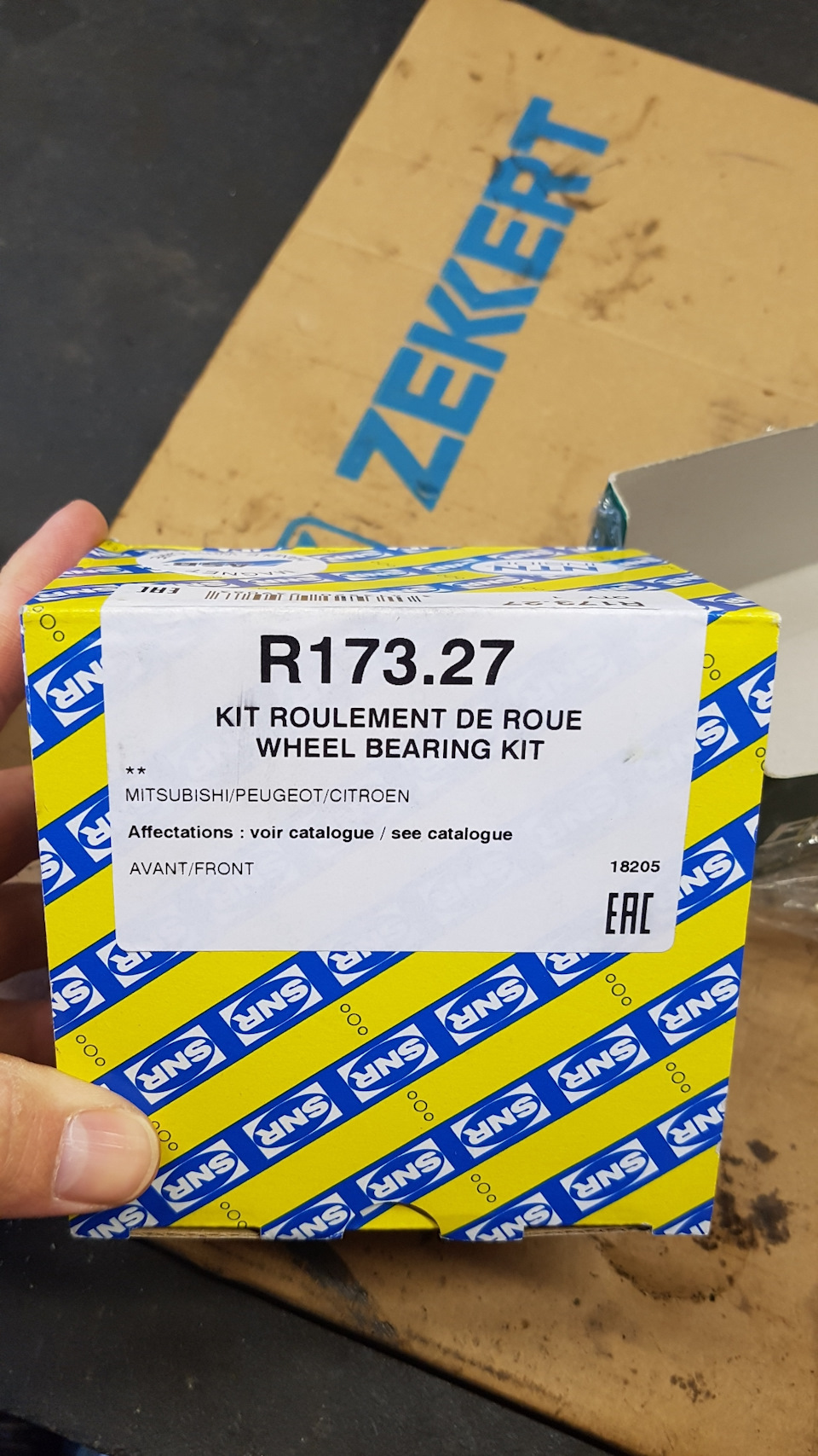 Замена ступичного пер правого — Mitsubishi Lancer Ralliart, 2 л, 2008 ...