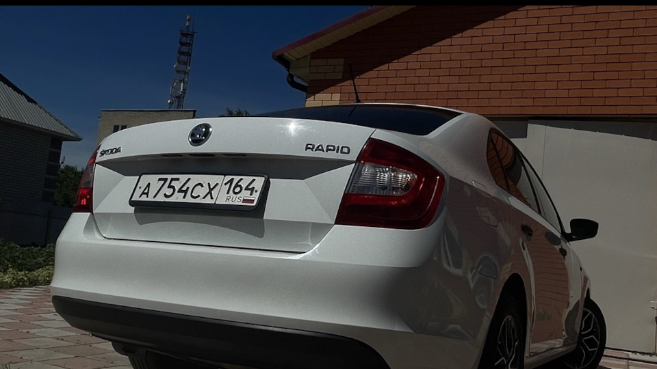 Skoda Rapid (1G) 1.6 бензиновый 2016 | Беляш на DRIVE2