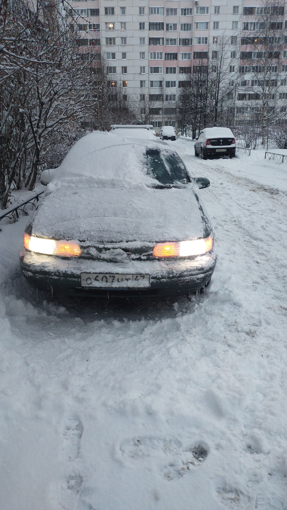 Светодиоды в фары — Ford Taurus (2G), 3 л, 1994 года | аксессуары | DRIVE2