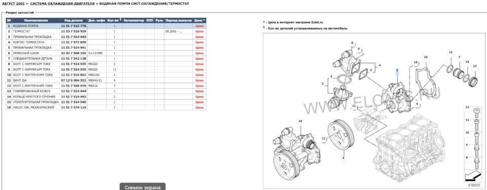 11517514935 Болт с наружным Torx BMW | Запчасти на DRIVE2