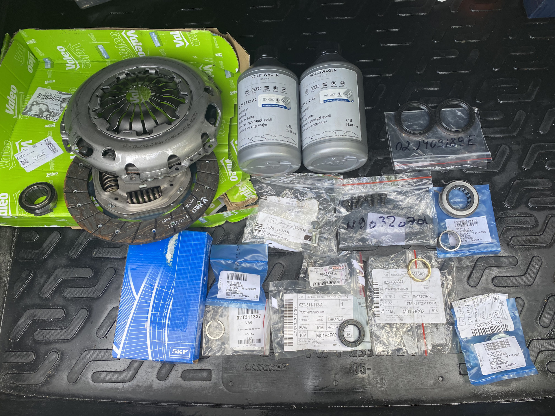 Ремонт МКПП JJU Passat BSE 1.6 и замена сцепления — Volkswagen Passat ...