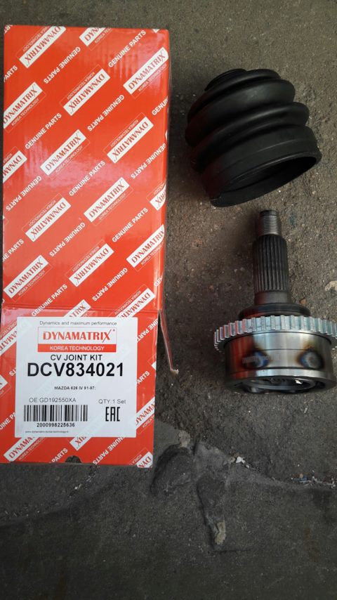 GD192550XA Привод Mazda | Запчасти на DRIVE2