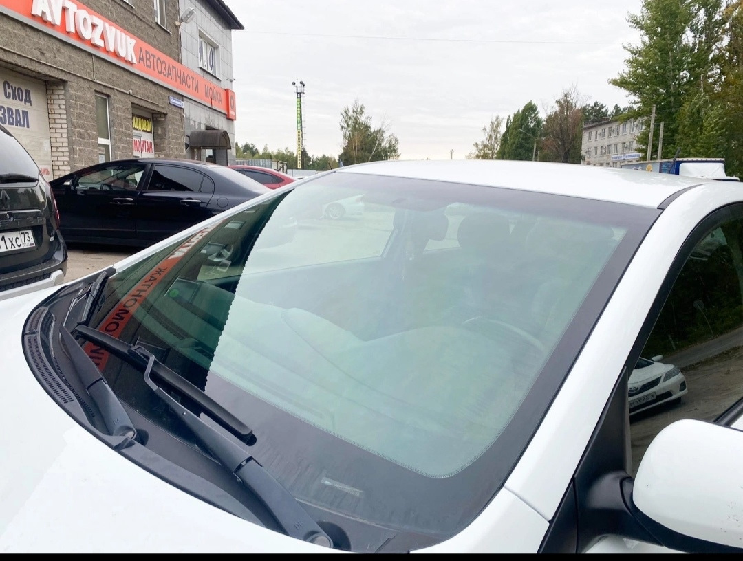 Атермалка на лоб — KIA Rio 5-door (3G), 1,4 л, 2016 года | стайлинг ...