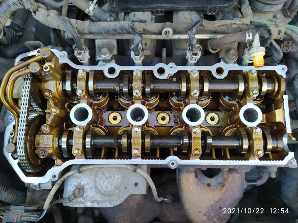Замена прокладки клапан ной крышки — Suzuki SX4 (1G), 1,6 л, 2009 года ...