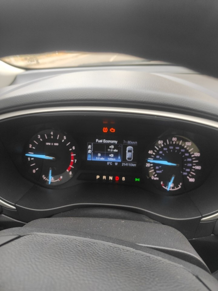 Ошибка датчика в шинах b124d 02-c8 — Ford Fusion (America) (2G), 2,5 л ...