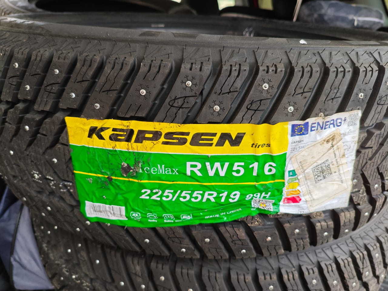 Зимняя резина Kapsen Icemax RW516 225/55R19 99h, или как я заказал в мае а получил в августе ...