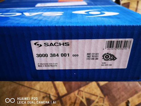 3151000388 Выжимной подшипник SACHS | Запчасти на DRIVE2