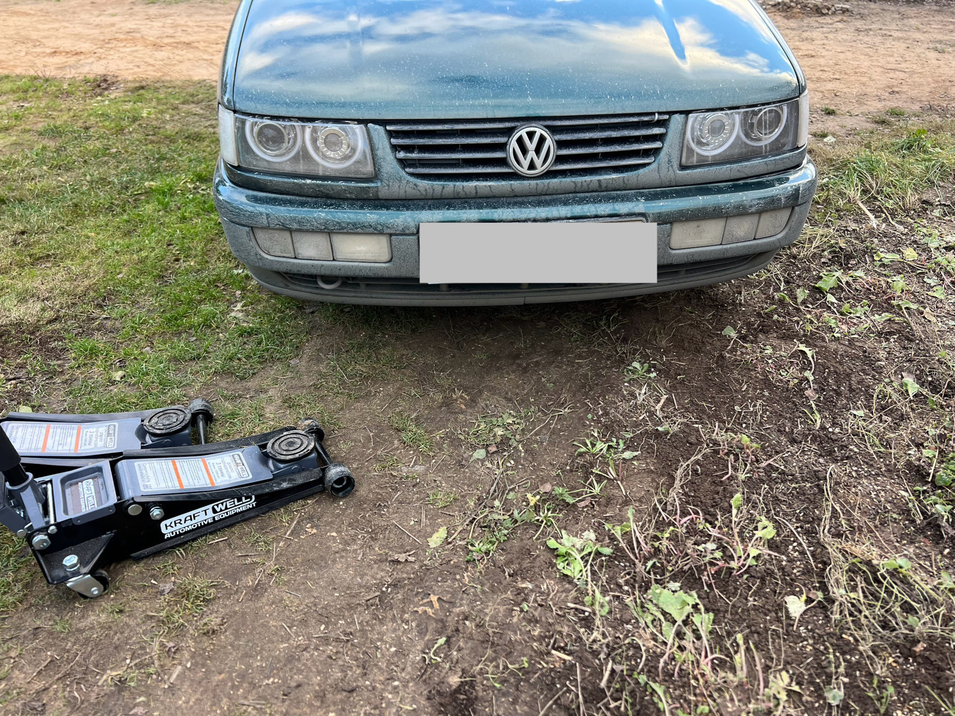 GLX VR6. 312/272мм тормоза. Тизер — Volkswagen Passat B4, 2 л, 1995 ...