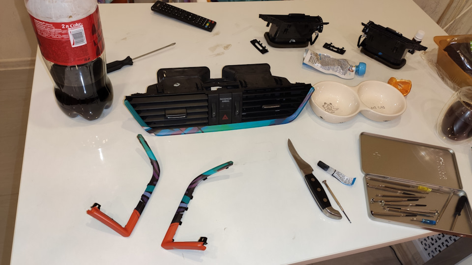 VAS197818 Инструмент разблокирования, плоский штекер и круглый штекер ...