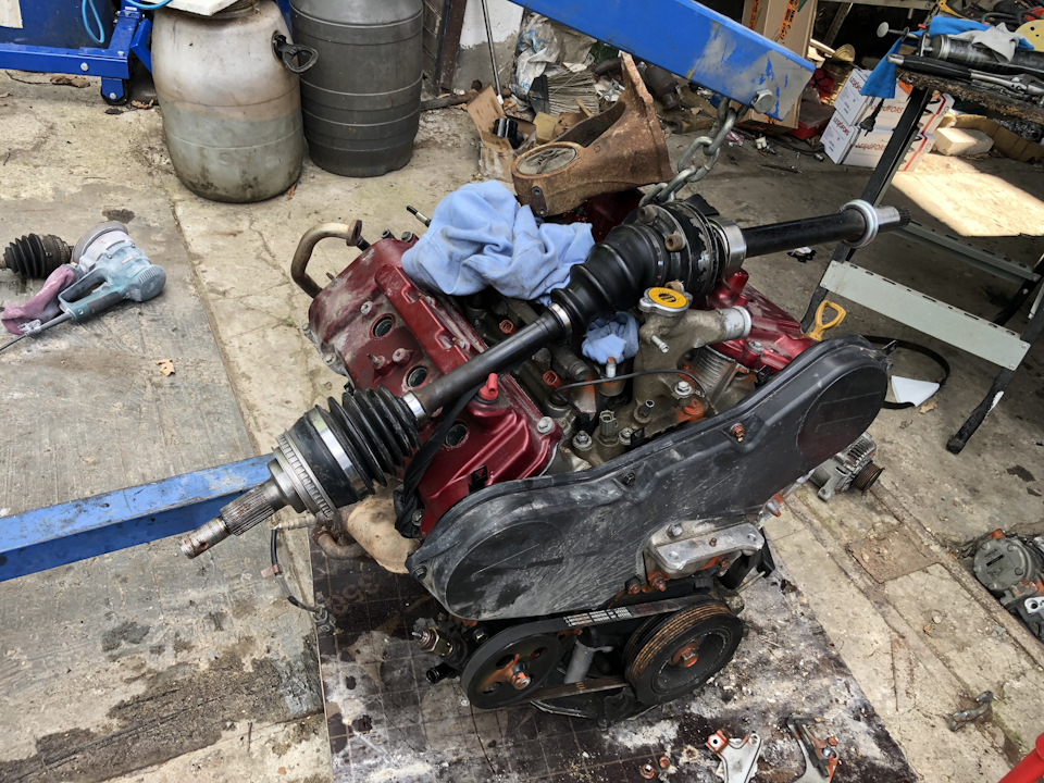 Подготовка к замене двигателя — Toyota Solara I, 3 л, 2000 года | визит ...