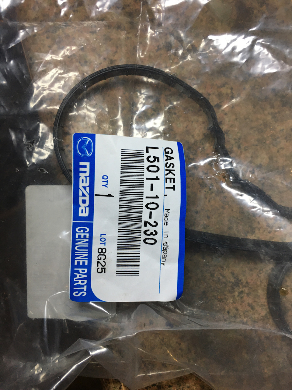 L50110230 ПРОКЛАДКА КЛАПАННОЙ КРЫШКИ MAZDA | Запчасти на DRIVE2