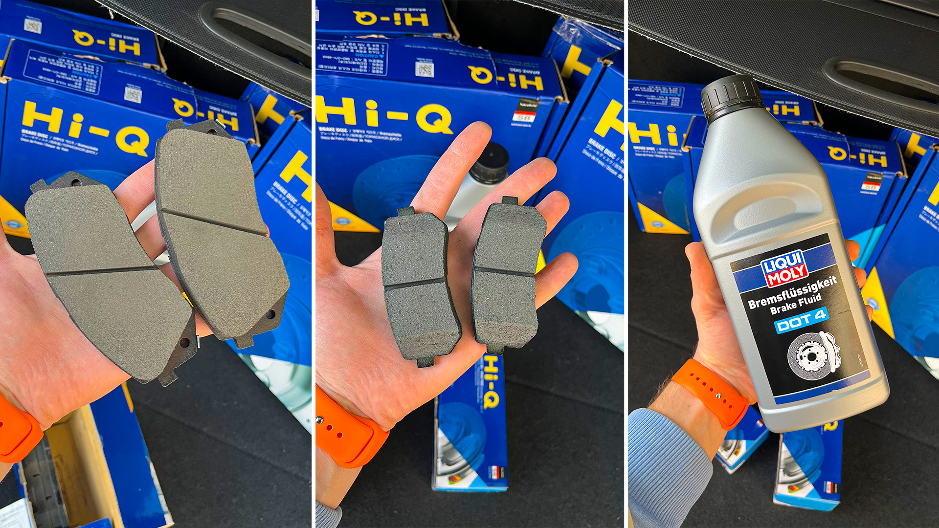 Второе ТО: Замена тормозных дисков и колодок в круг, тормозной жидкости ...