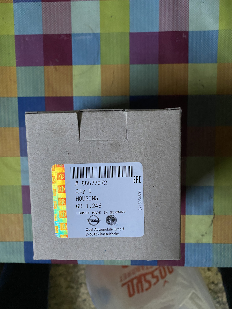 55577072 Термостат, охлаждающая жидкость GM | Запчасти на DRIVE2