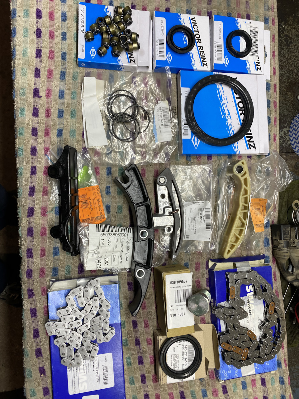 066109345B Кольцо уплотнительное распредвала / AUDI, SEAT, SKODA, VW 99 ...