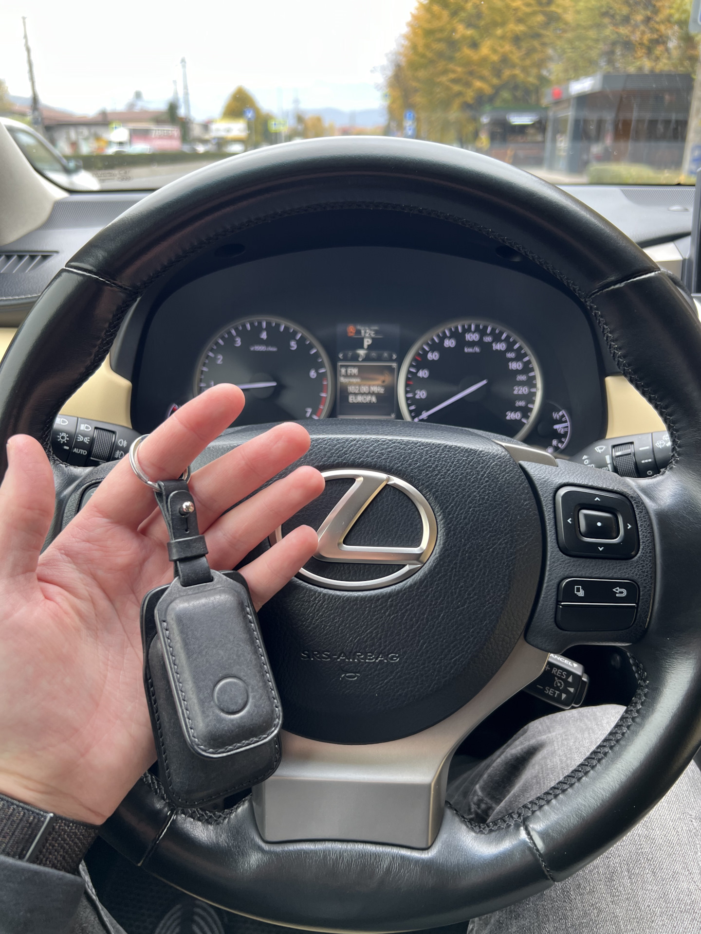Кожаный чехол для ключа Lexus NX и метки StarLine 🔑 — Lexus NX (1G), 2 ...