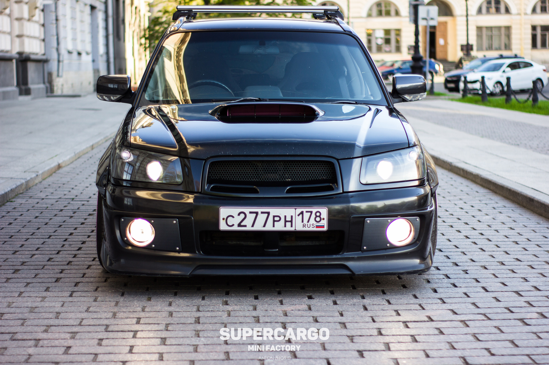 Новый образ — Rocket bunny на Subaru Forester — Subaru Forester (SG), 2 л, 2003 года | стайлинг ...