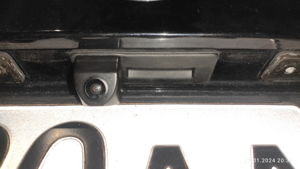 Камера заднего вида (установлено) — Skoda Octavia A5 Mk2, 1,4 л, 2012 ...