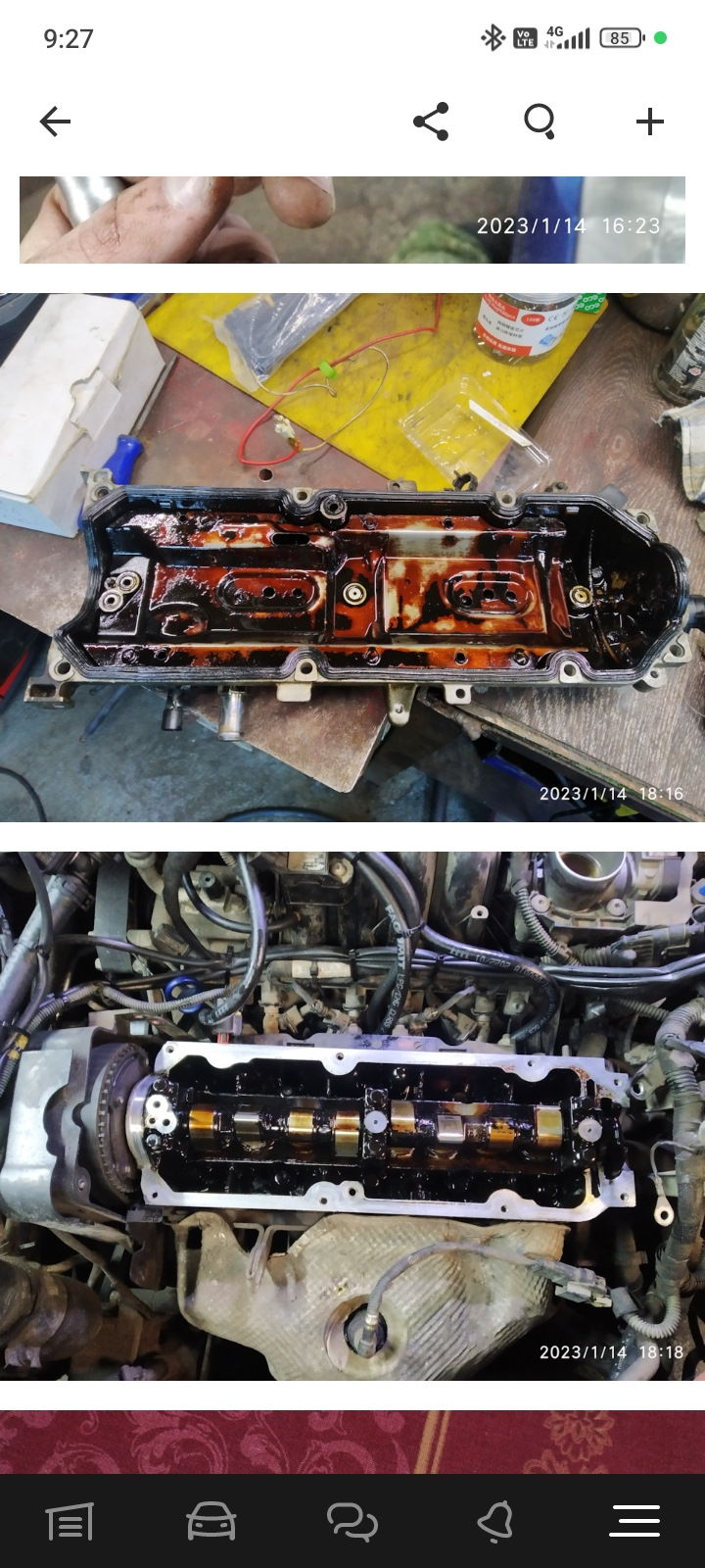 Замена ремня ГРМ snr KD458.54, ролик dayco. Измерение зазоров клапанов ...