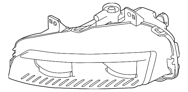 LR077887 Противотуманная передняя фара Jaguar Land Rover | Запчасти на ...