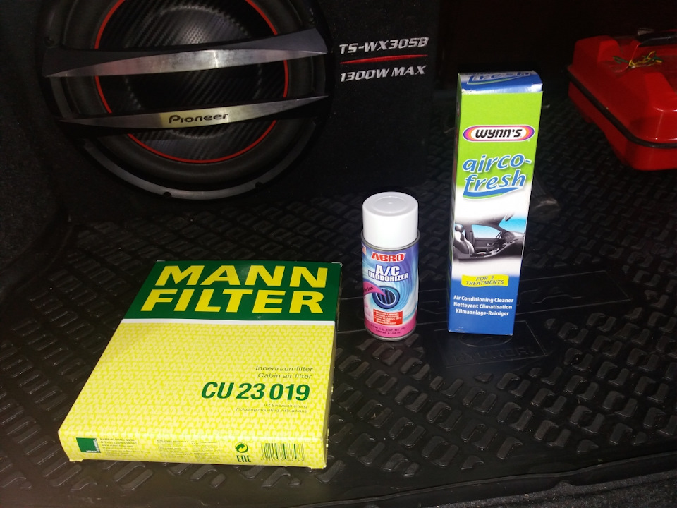 CU23019 Фильтр воздуха MANN FILTER | Запчасти на DRIVE2
