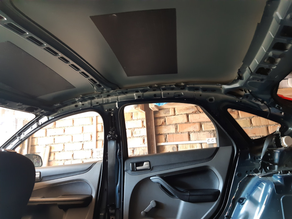 Шумовиброизоляция авто Ч1. — Ford Focus II Hatchback, 1,8 л, 2010 года ...