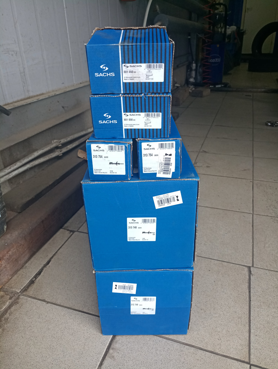 313748 Амортизатор (слева) для FORD, VOLVO SACHS | Запчасти на DRIVE2