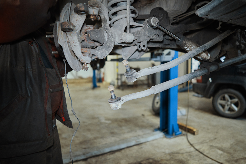 Рулевой наконечник Джип Вранглер JK (2012) — Mopar plus на DRIVE2