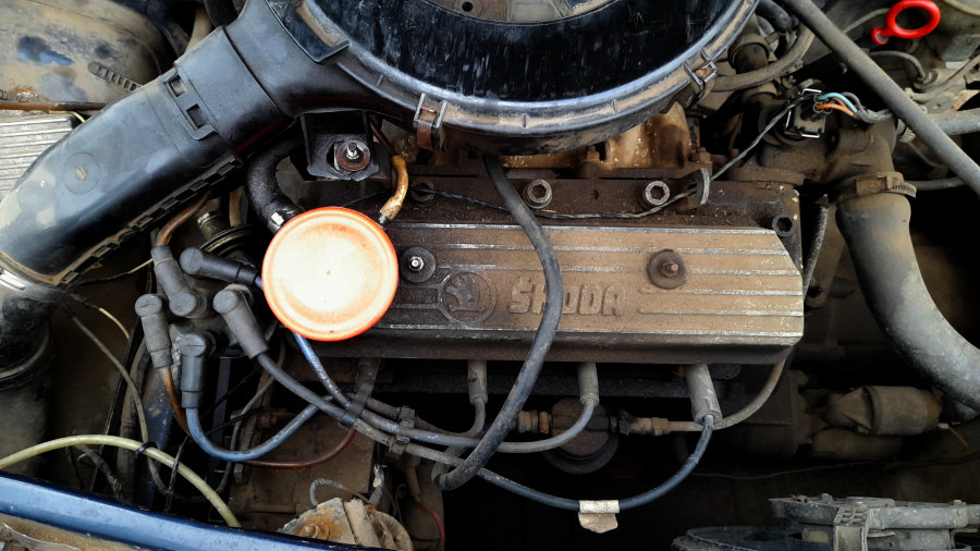 Крышка маслозаливной горловины — Skoda Felicia, 1,3 л, 1996 года ...