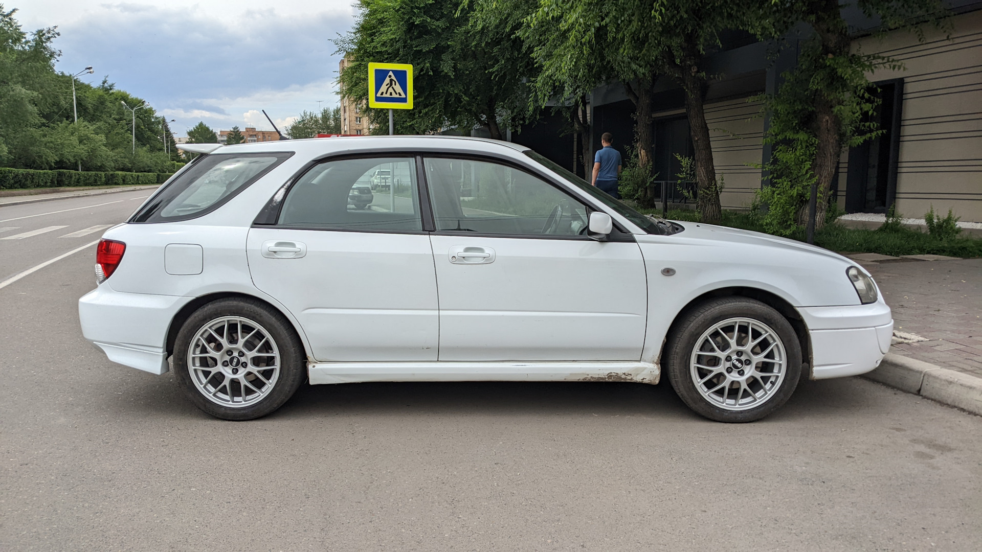 Новые колёсики. BBS RG345 17". — Subaru Impreza (GD/GG), 1,5 л, 2002 ...