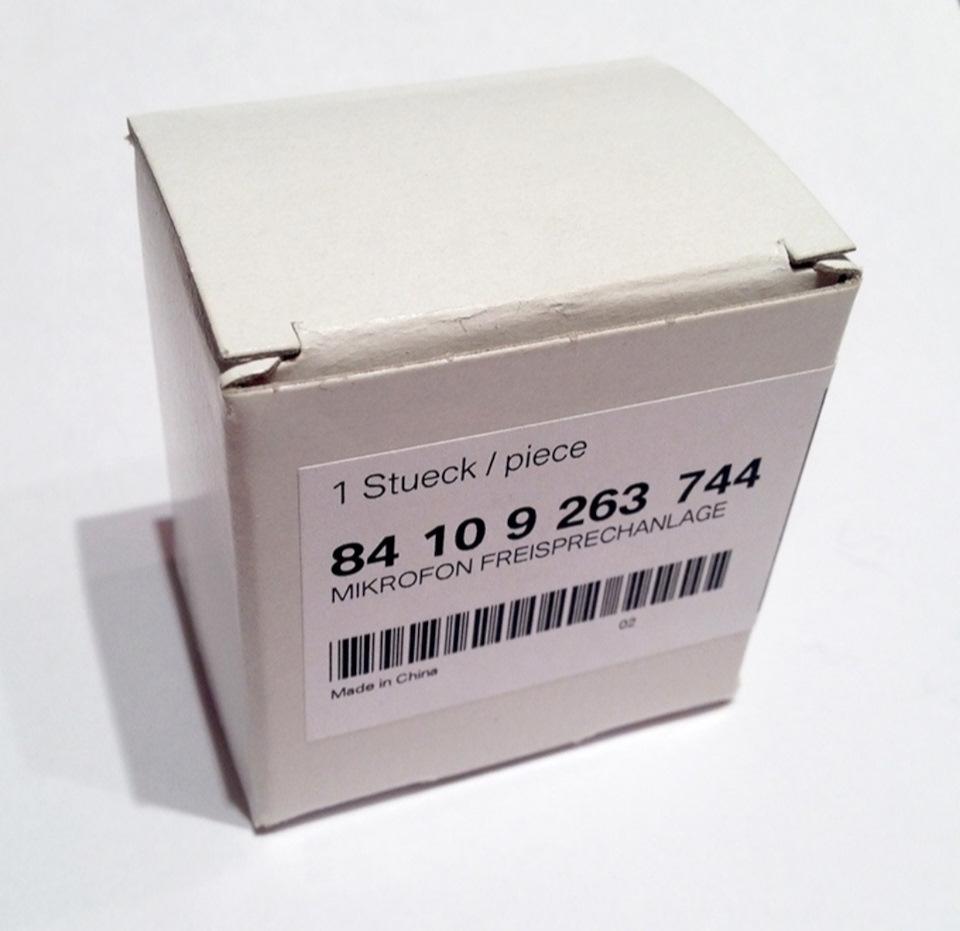 84109263744 Микрофон устройства громкой связи BMW | Запчасти на DRIVE2