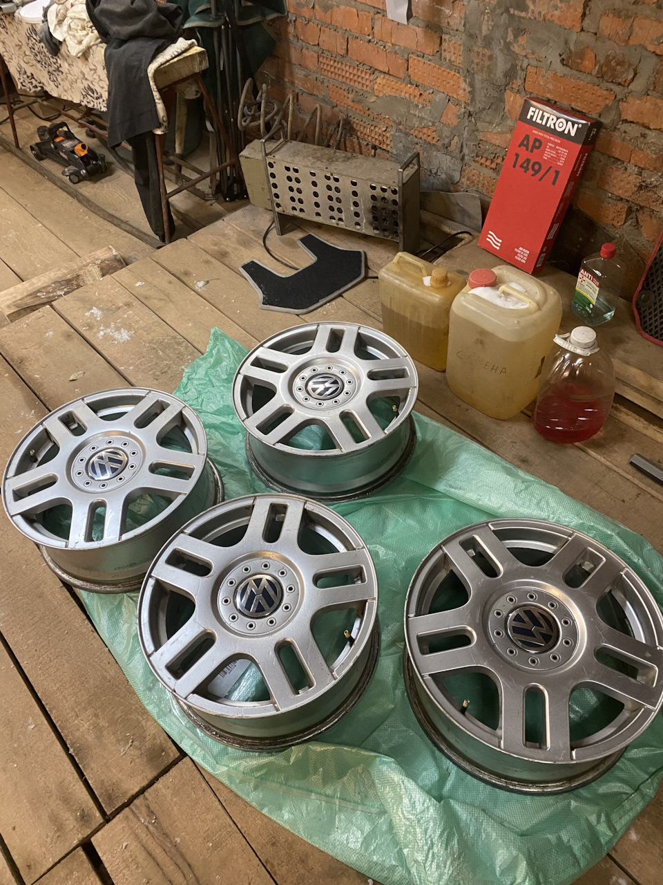 Новые зимние диски — Volkswagen Golf Mk4, 1,6 л, 2003 года | колёсные ...