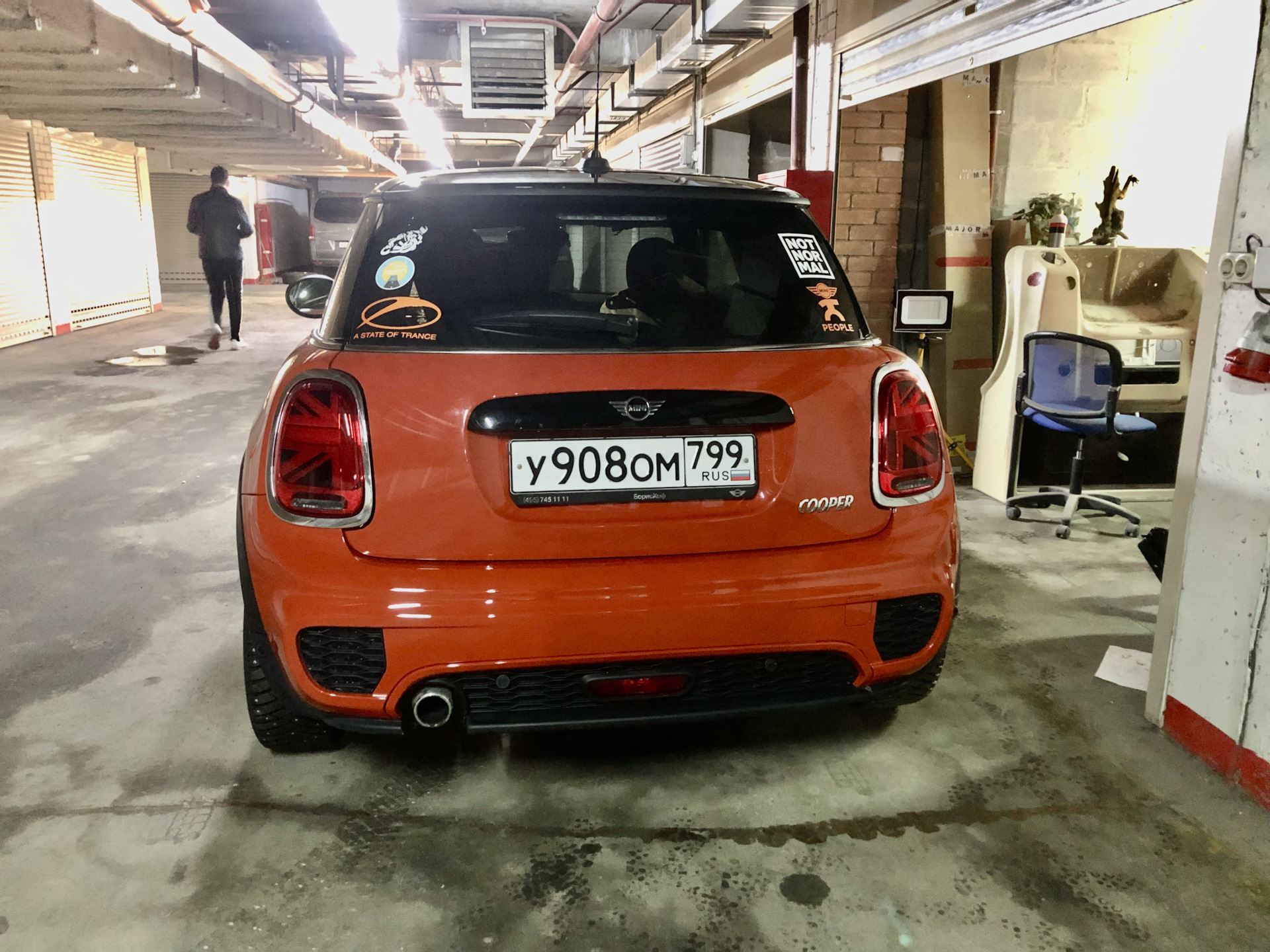 Задний бампер от JCW — MINI Cooper Mk III, 1,5 л, 2019 года | стайлинг ...