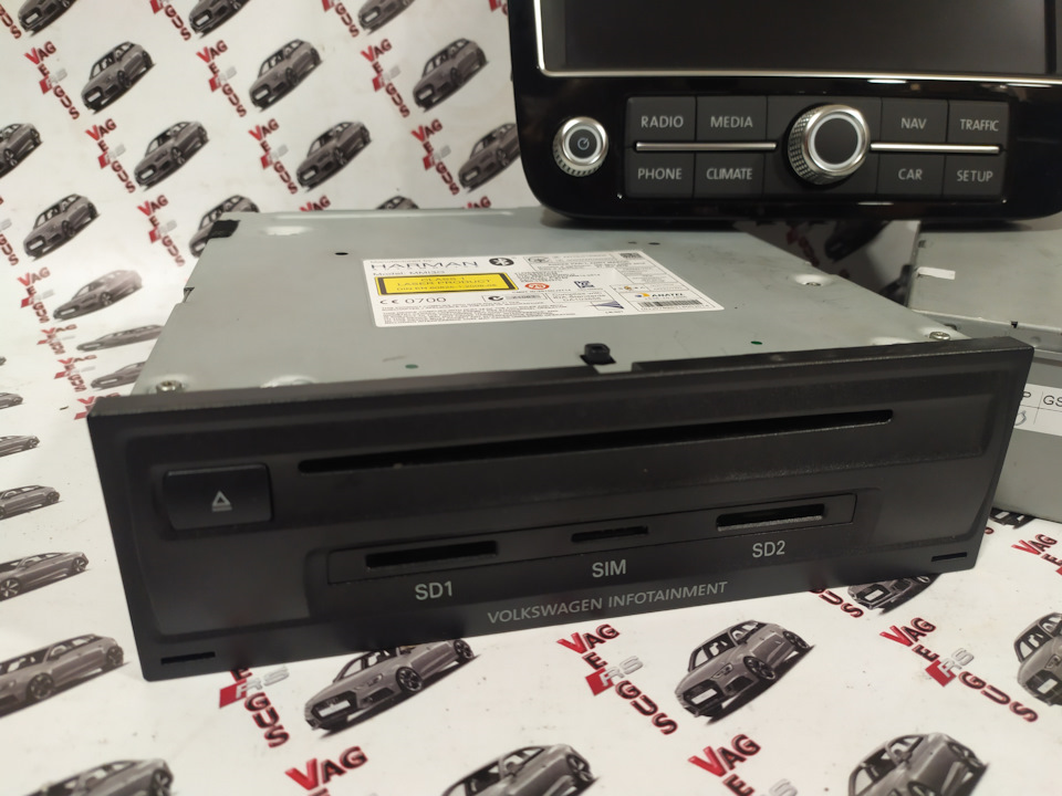 Комплект навигации RNS 850 для VW Touareg — VergusVAG на DRIVE2