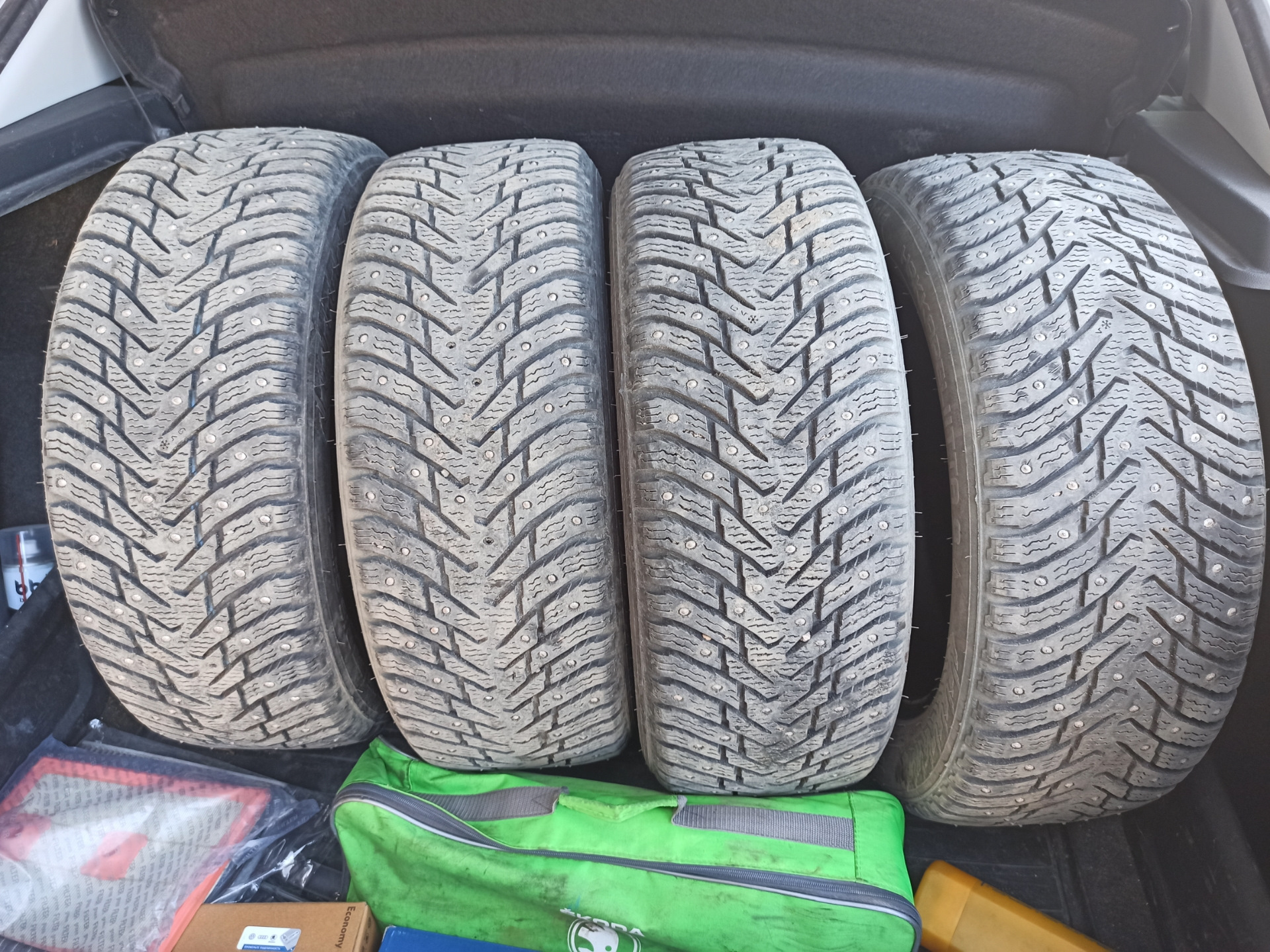 Лето 205/55 R16 — Skoda Rapid (1G), 1,4 л, 2019 года | шины | DRIVE2