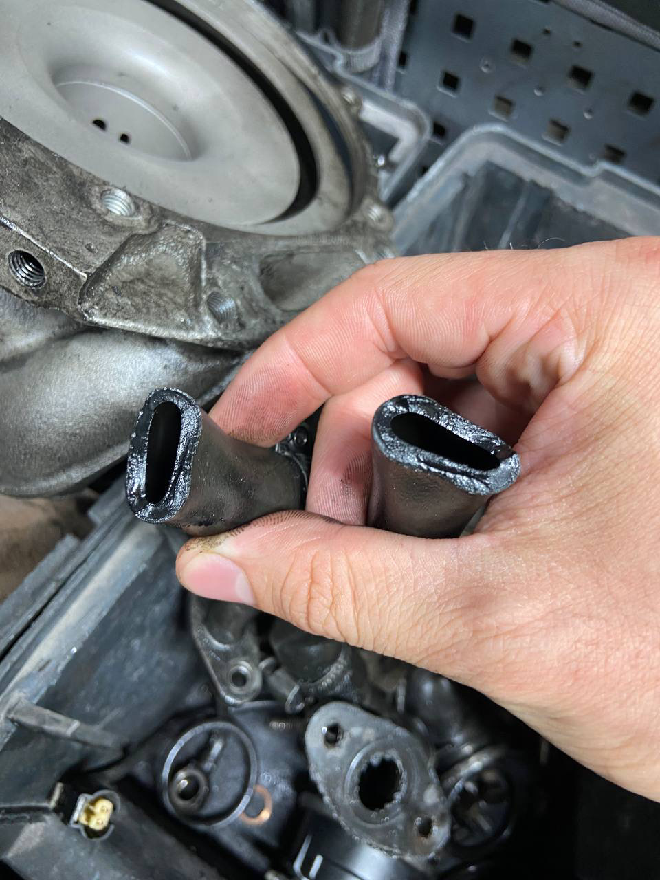 Устранение течи турбин, подготовка к stage 2. — BMW X5 (E70), 3 л, 2012 ...