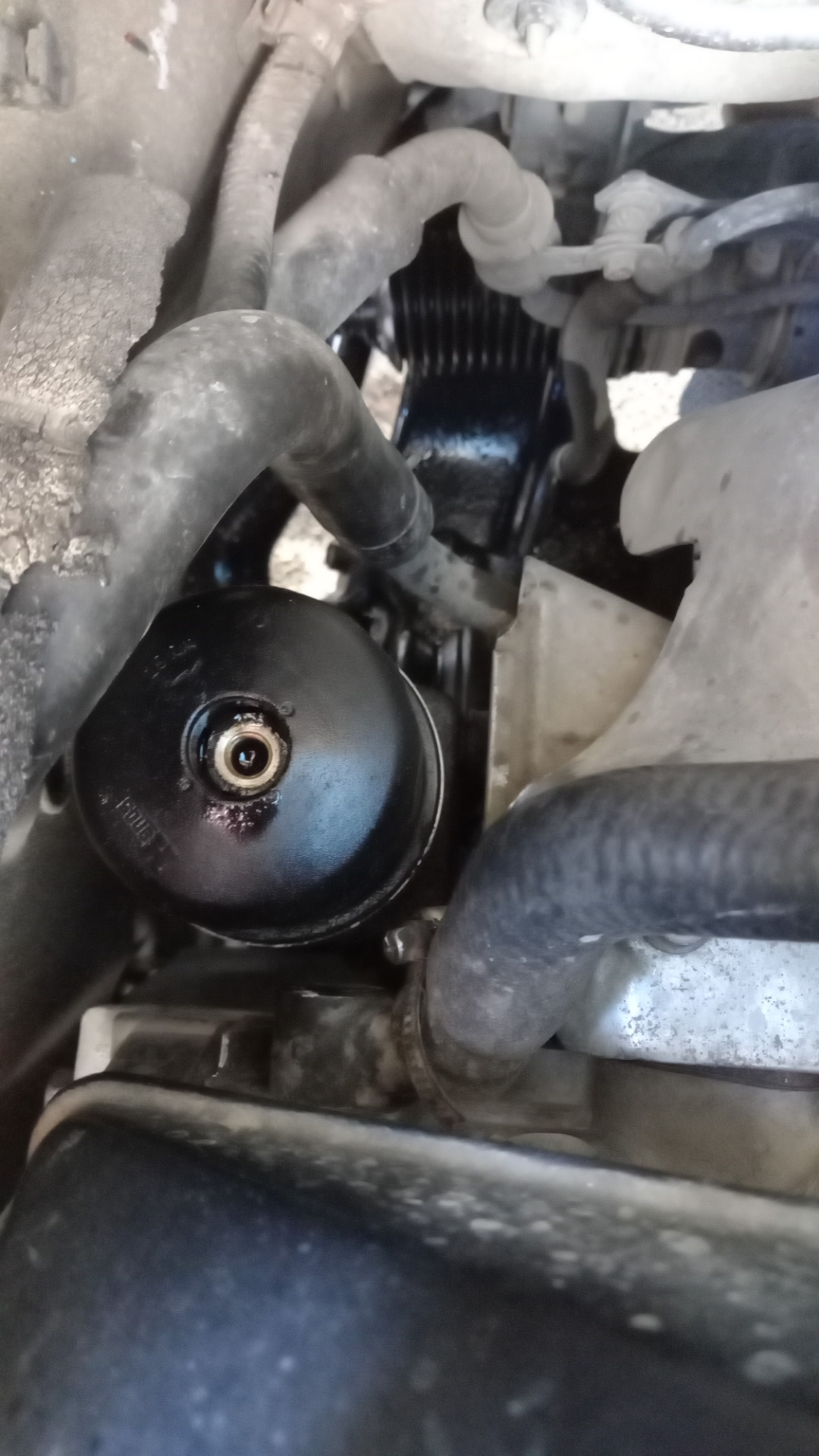 Масляный фильтр — Hyundai Santa Fe (1G), 2 л, 2008 года | поломка | DRIVE2