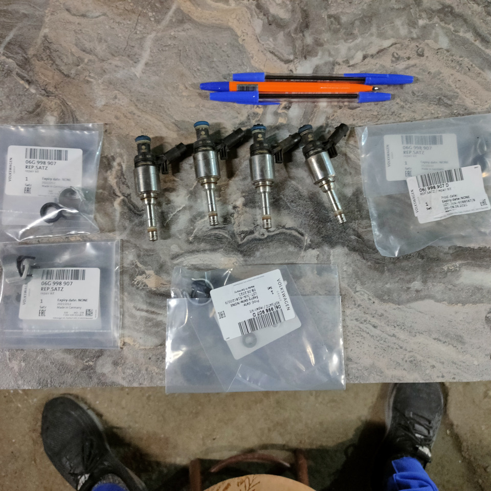 06G998907 Pемонтный комплект для блока клапанов VAG | Запчасти на DRIVE2