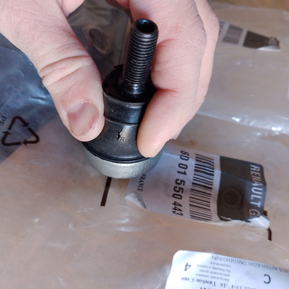 6001550443 Рулевой наконечник в сборе RENAULT | Запчасти на DRIVE2