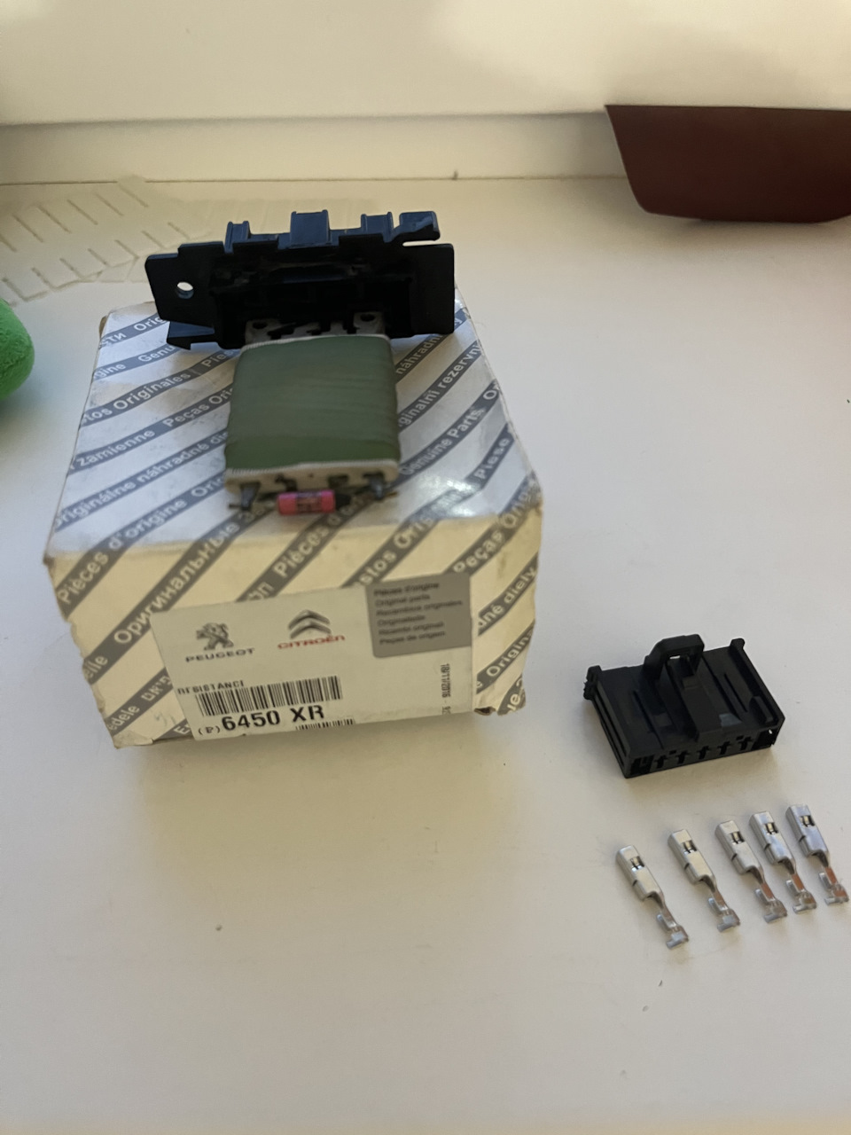 6450XR Резистор Peugeot Citroen | Запчасти на DRIVE2