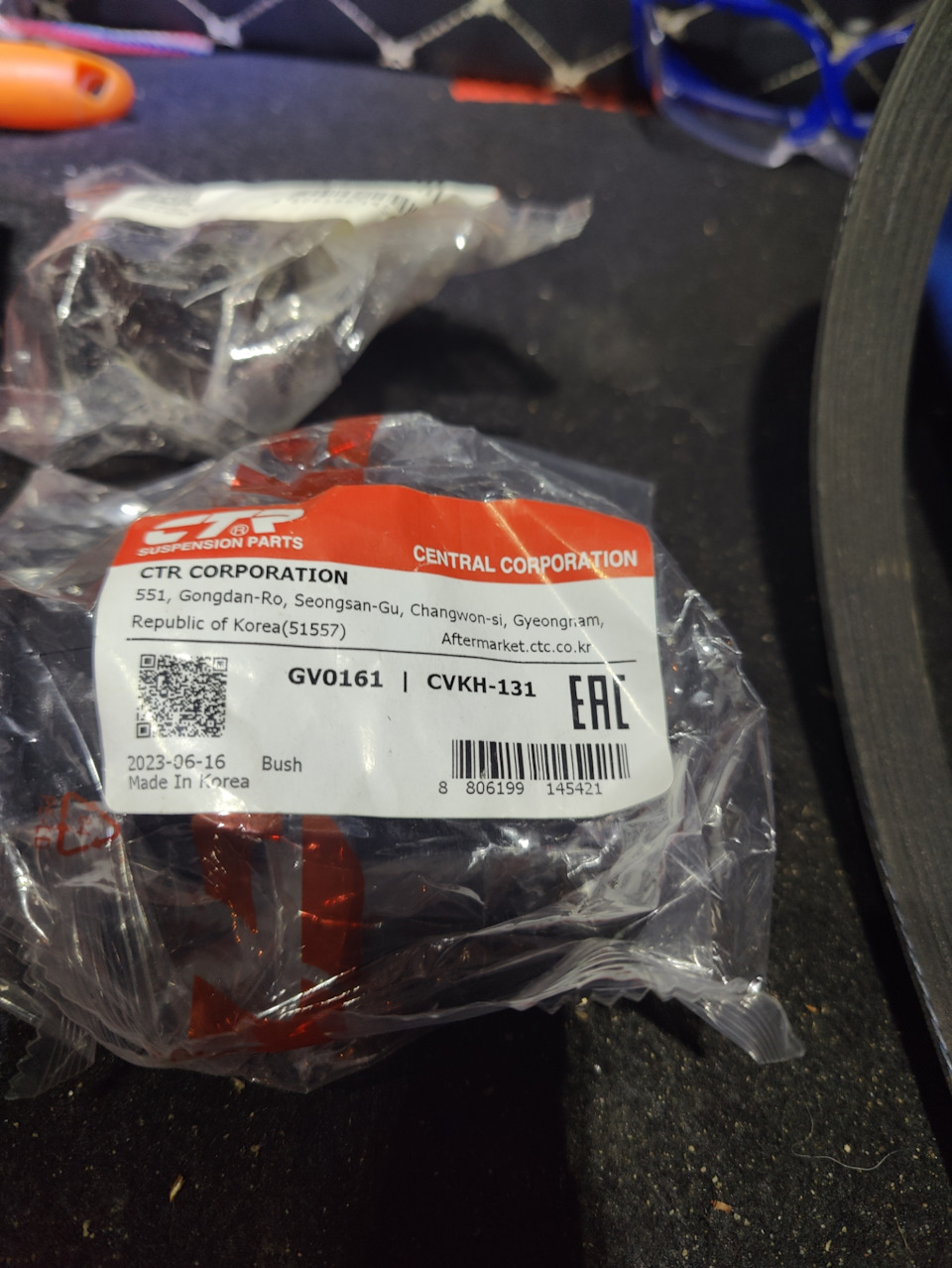 GV0162 Сайлентблок задний (правый/левый) CTR | Запчасти на DRIVE2