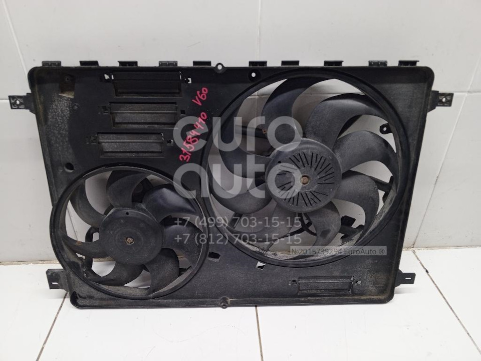 31686808 электр. вентилятор Volvo | Запчасти на DRIVE2