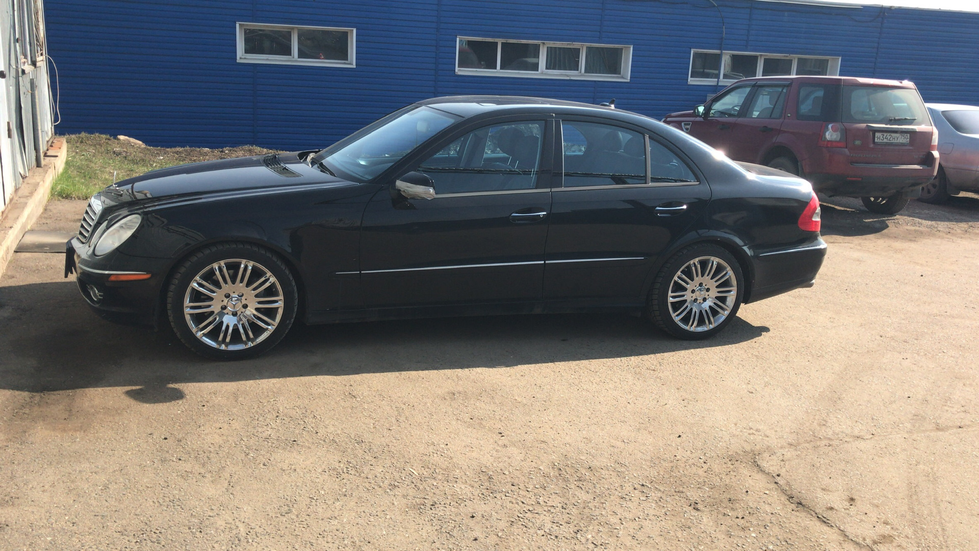 Нормальные Диски😁😁 — Mercedes-Benz E-Class (W211), 3,5 л, 2008 года ...