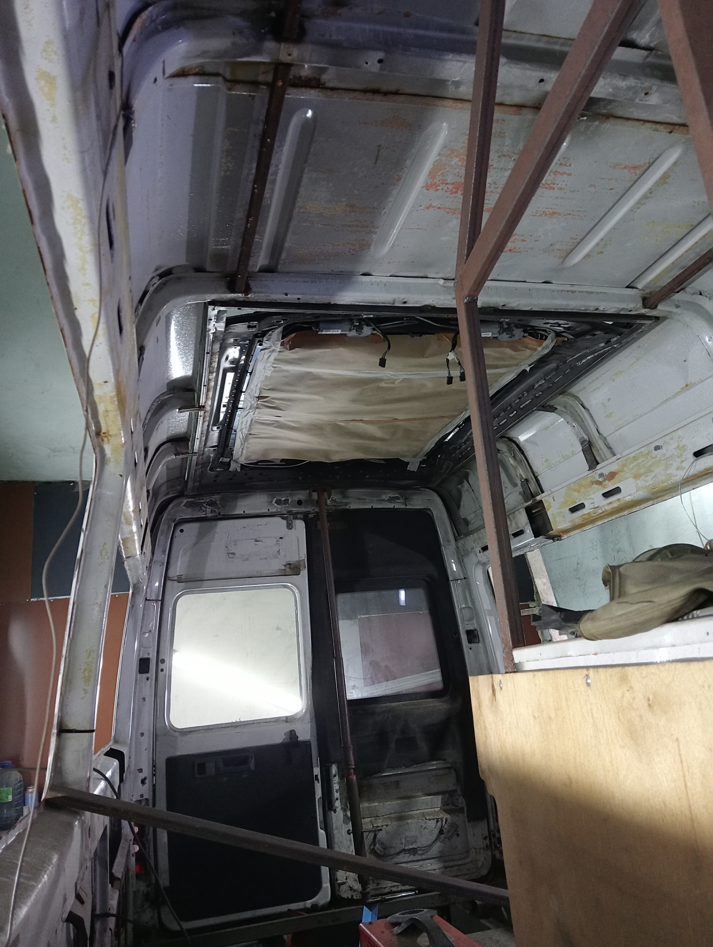 Панорамная крыша от лонгового 221 успешно внедрена ))) — Mercedes-Benz ...