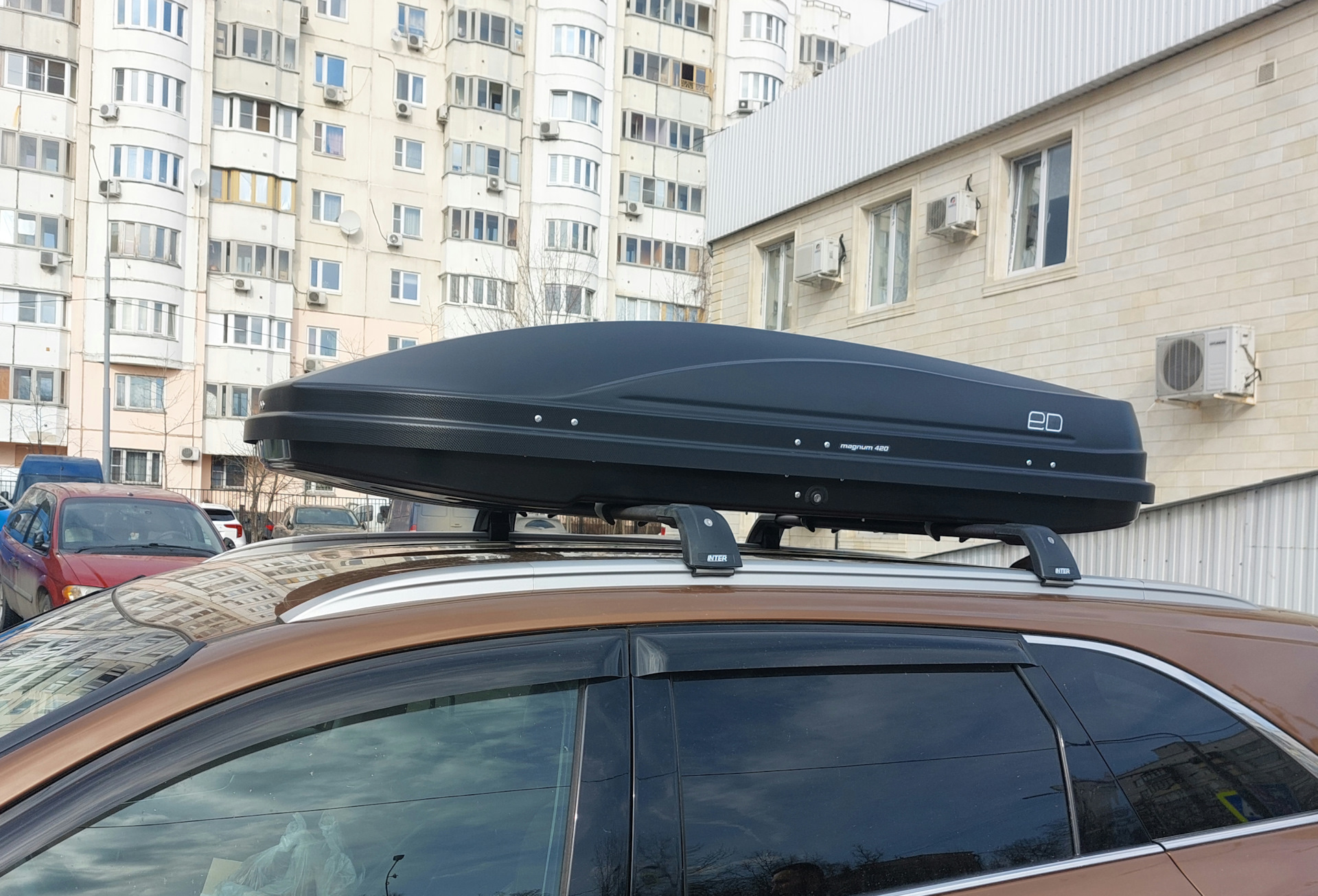 Багажник интер аэростар — KIA Sorento (3G), 2,2 л, 2017 года | стайлинг ...