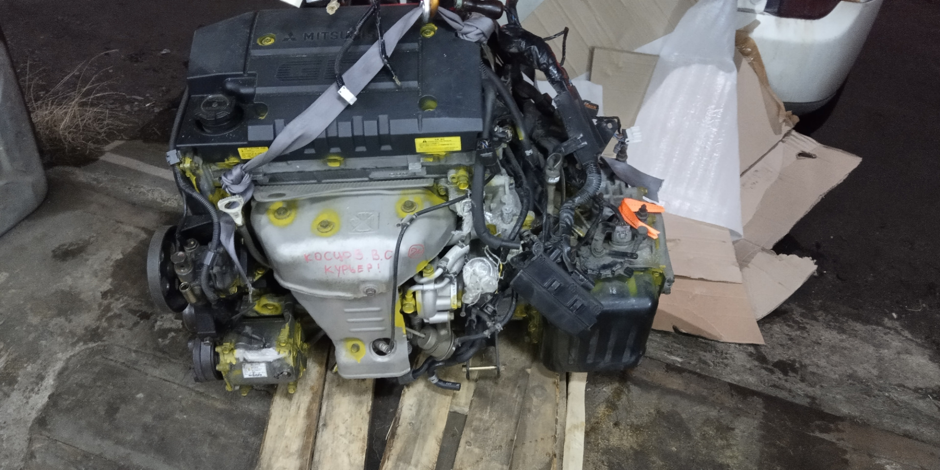 +Турбо табуретка, Свап 4G15 GDI в 4G93T GDI, начало. — Mitsubishi Dingo ...