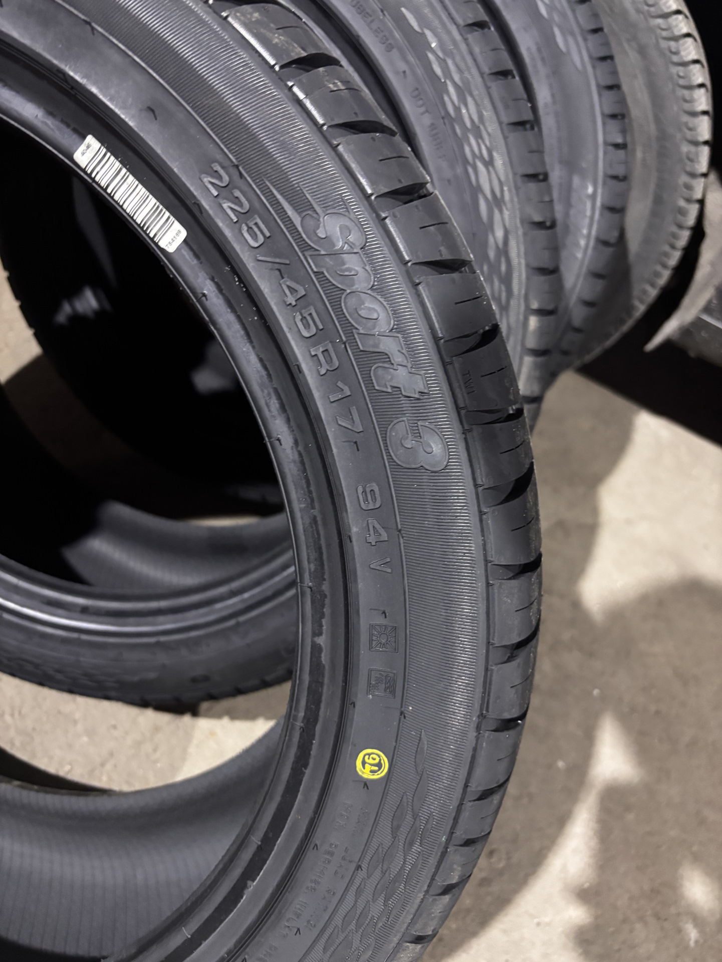 Резина Cordiant sport 3 — Skoda Octavia A7 Mk3, 1,8 л, 2019 года | шины ...