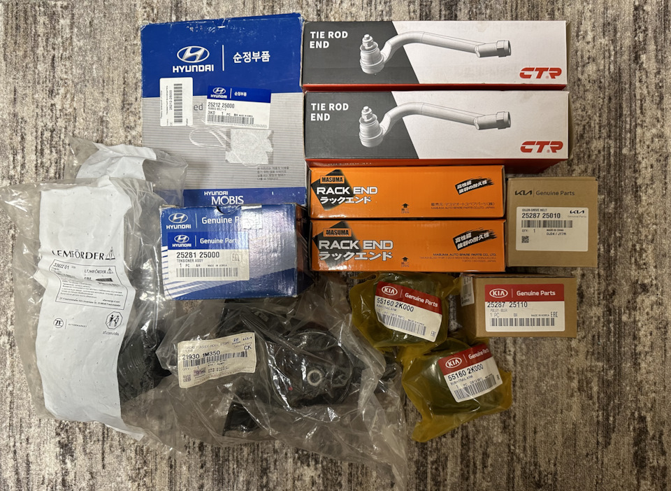 2528725010 НАТЯЖИТЕЛЬ РЕМНЯ ГРМ (ШКИВ) KIA HYUNDAI | Запчасти на DRIVE2