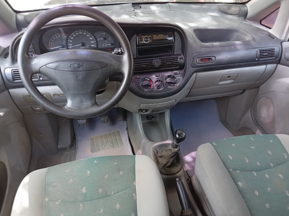 INTERIOR — Chevrolet Tacuma, 1,6 л, 2004 года | фотография | DRIVE2