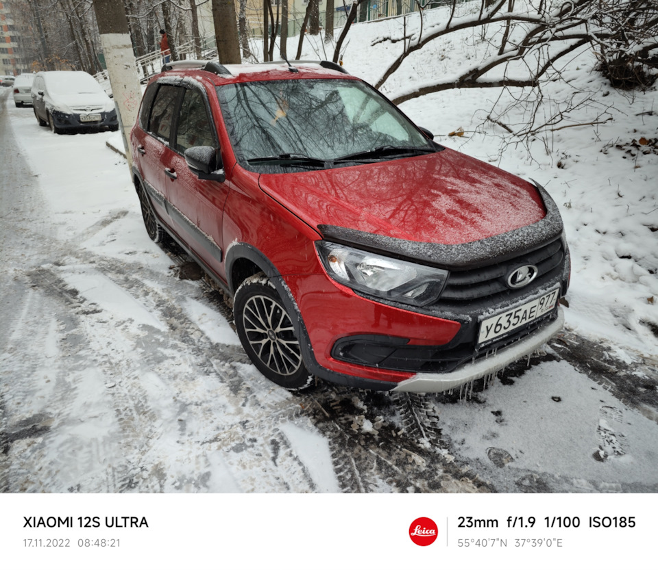 Немного фото — Lada Гранта Cross, 1,6 л, 2022 года | фотография | DRIVE2